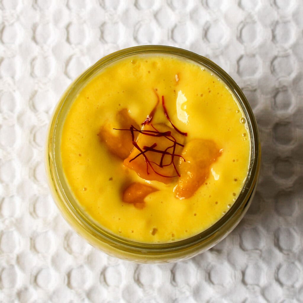 Mango Lassi Smoothie (Creamy, Cooling & Quick) - The Breakfast Recipes